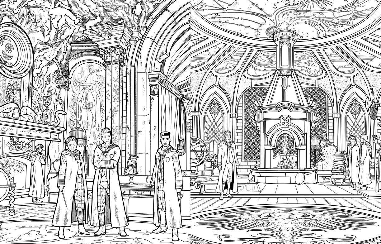 Hogwarts Legacy: The Official Coloring Book – ERRA BOOKS