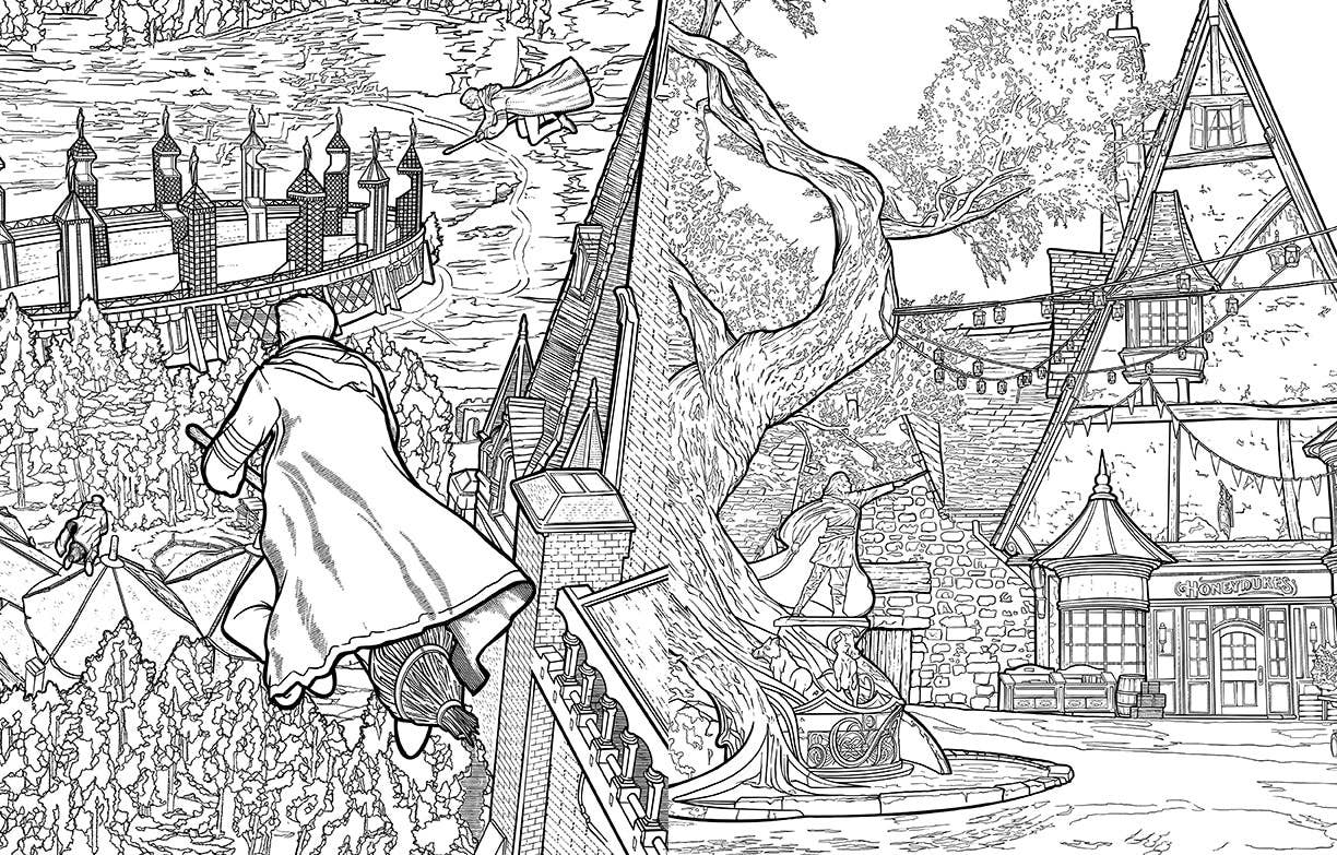 Hogwarts Legacy: The Official Coloring Book – ERRA BOOKS